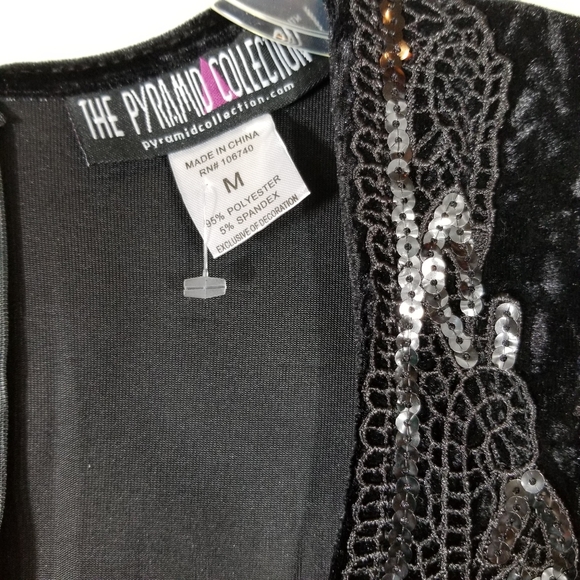 The Pyramid Collection | Dresses | The Pyramid Collection Velvet Lace ...